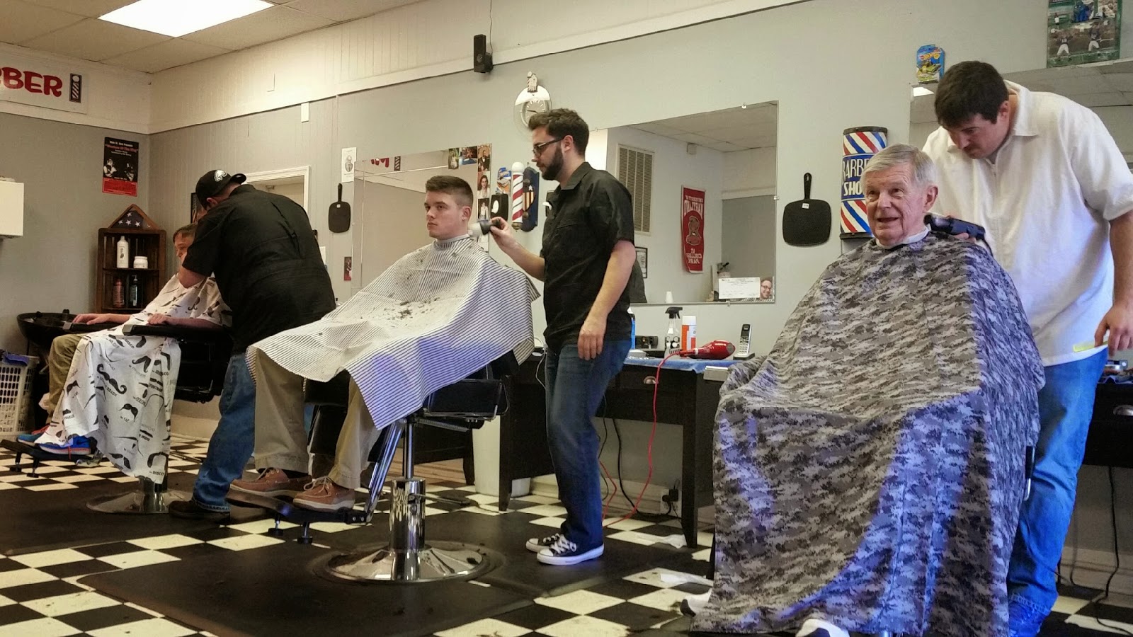Salisbury News: Eric's Downtown Barber Shop Now Has 3 Barbers
