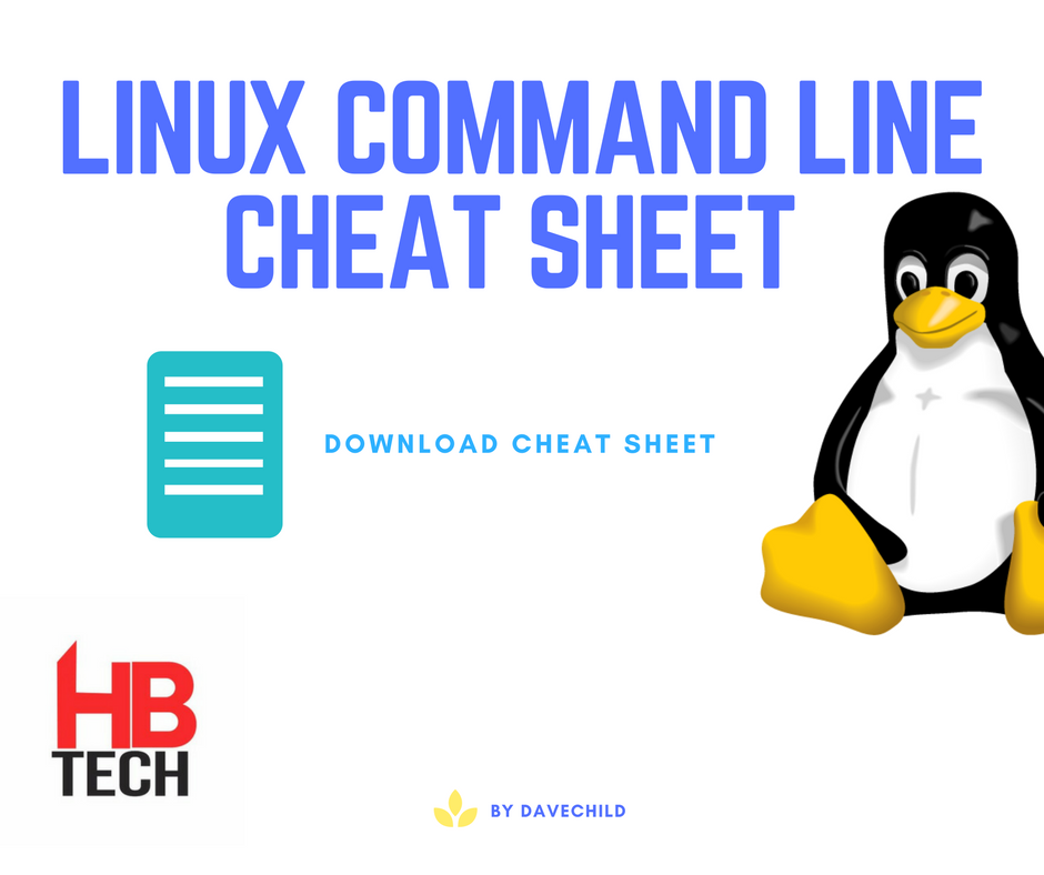 Linux Command Line Cheat Sheet - HaxBaba Tech
