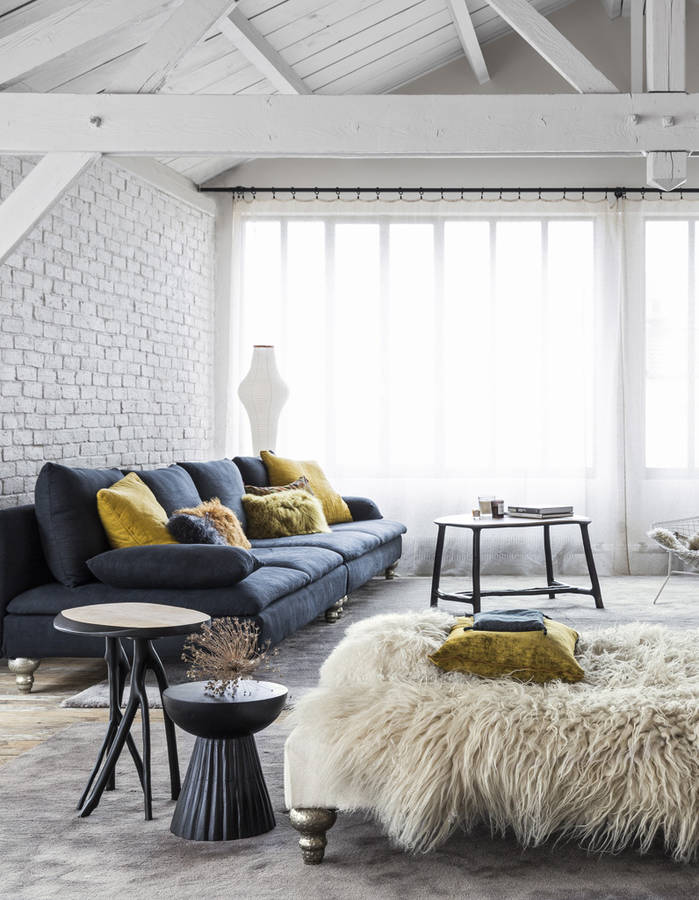A winter loft in Montreuil, France