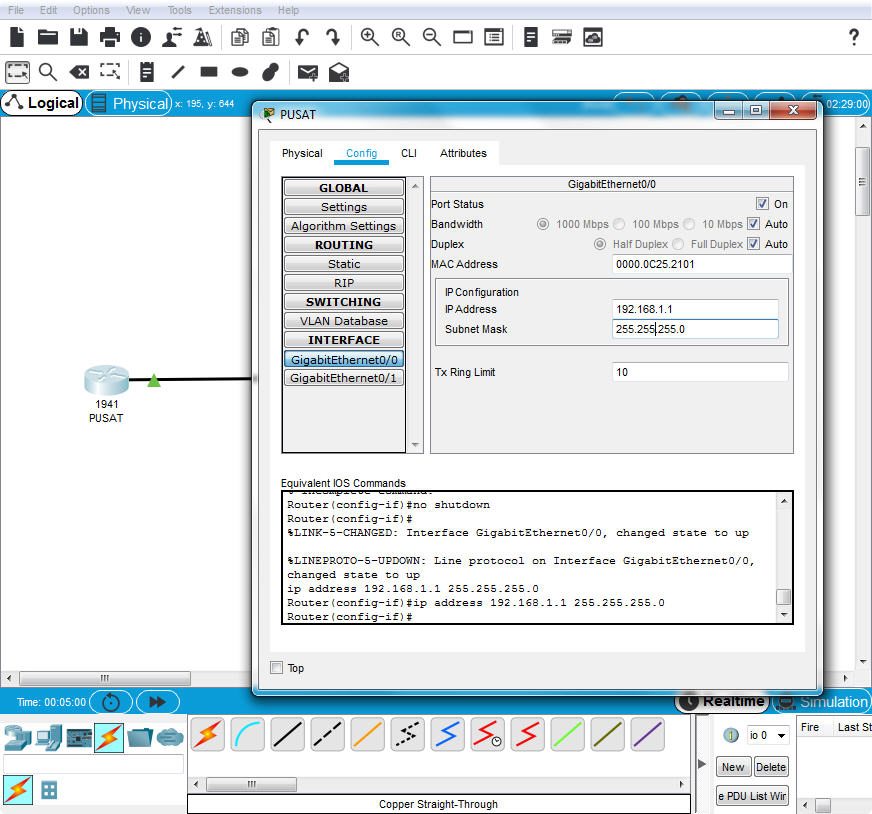 Tugas Jarkom " Buatlah Skema Jaringan Seperti Skema Troubleshoot 1/2/3"