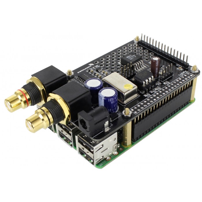 AUDIOPHONICS I-Sabre V3 DAC ES9023 TCXO Raspberry Pi 2.0 A+ B+ / I2S