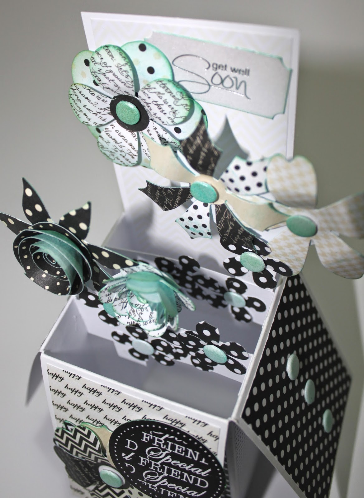 Papercraft by Carole!: Flower Box!