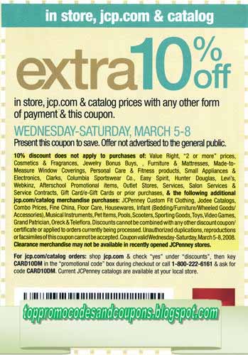 Free Promo Codes and Coupons 2023: JcPenney Coupons