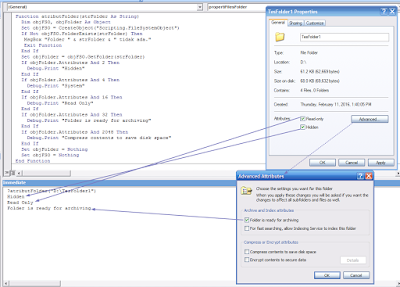 Bekerja dengan Properti Folder di Access VBA - Access Terapan