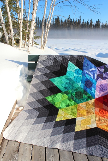 Tamarack Shack: Gravity Quilt #2