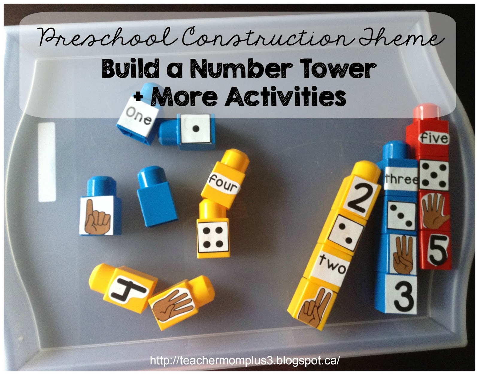 TeacherMomPlus3: Preschool Construction Activities