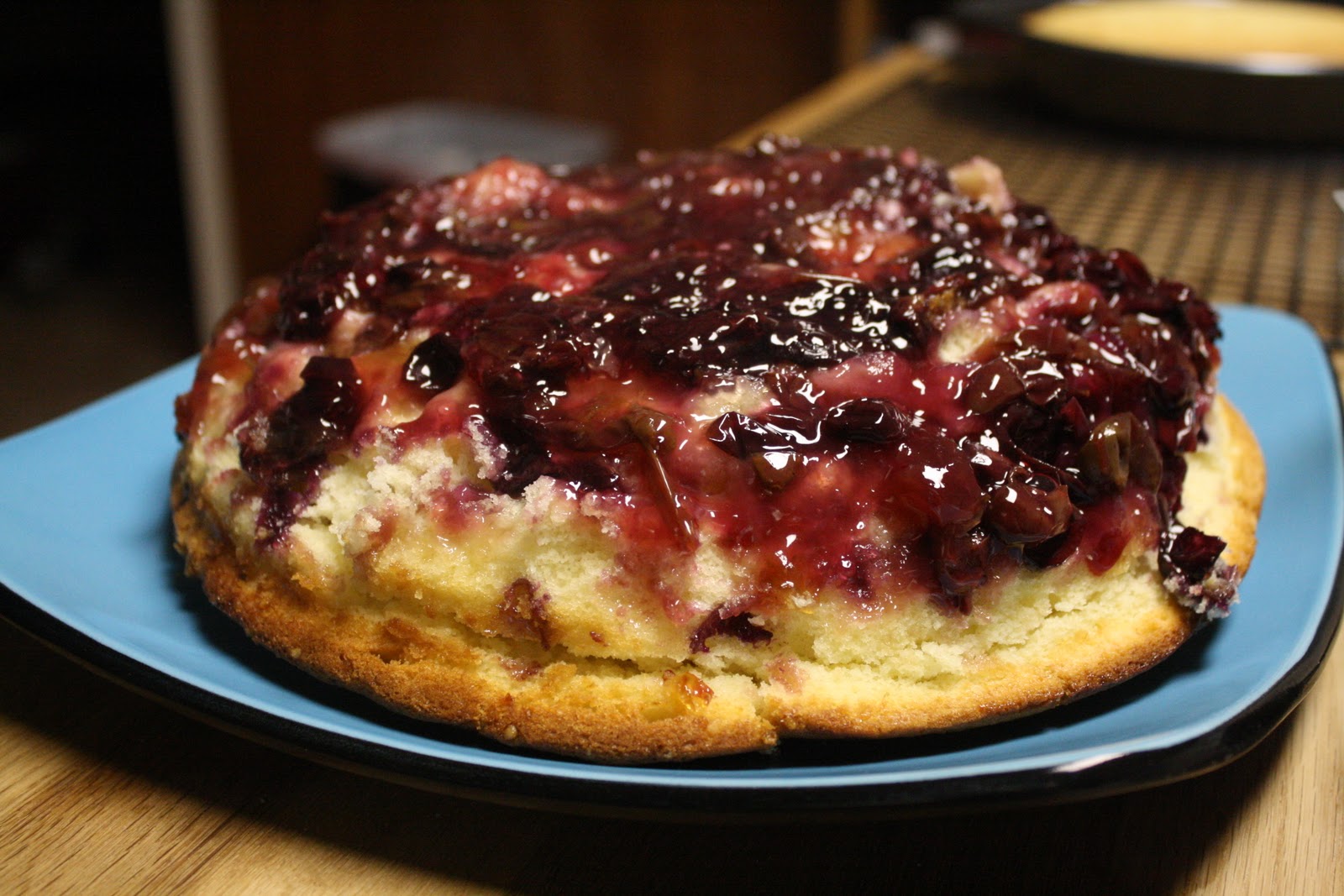 once upon a cupcake: grandma stone's concord grape cake