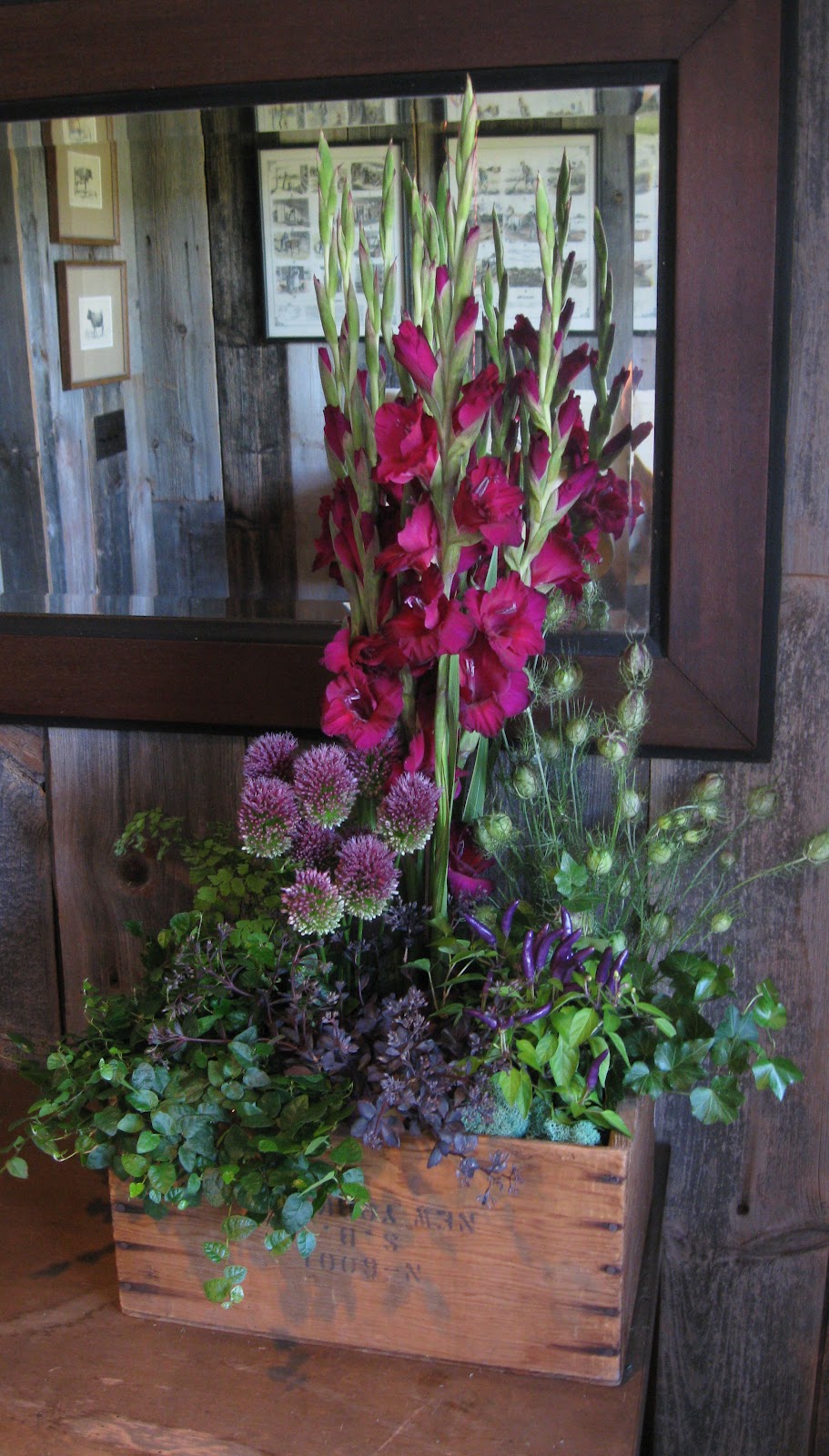 flower flinging: When pot meets fleur