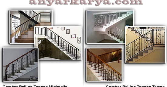 Contoh Railing Tangga Minimalis Terbaru