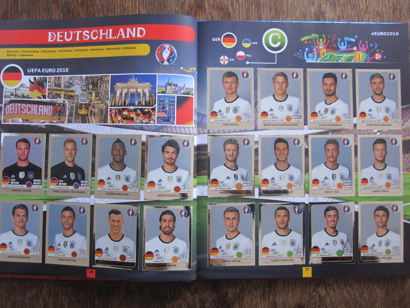Only Good Stickers: Panini Euro 2016 - Hardcover album - Star Edition