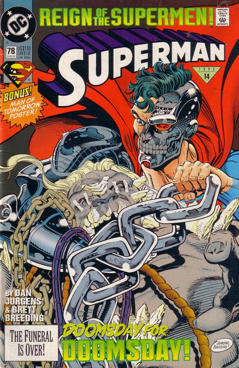 COMIC BOOK FAN AND LOVER: LA MUERTE DE SUPERMAN OMNIBUS – DC COMICS