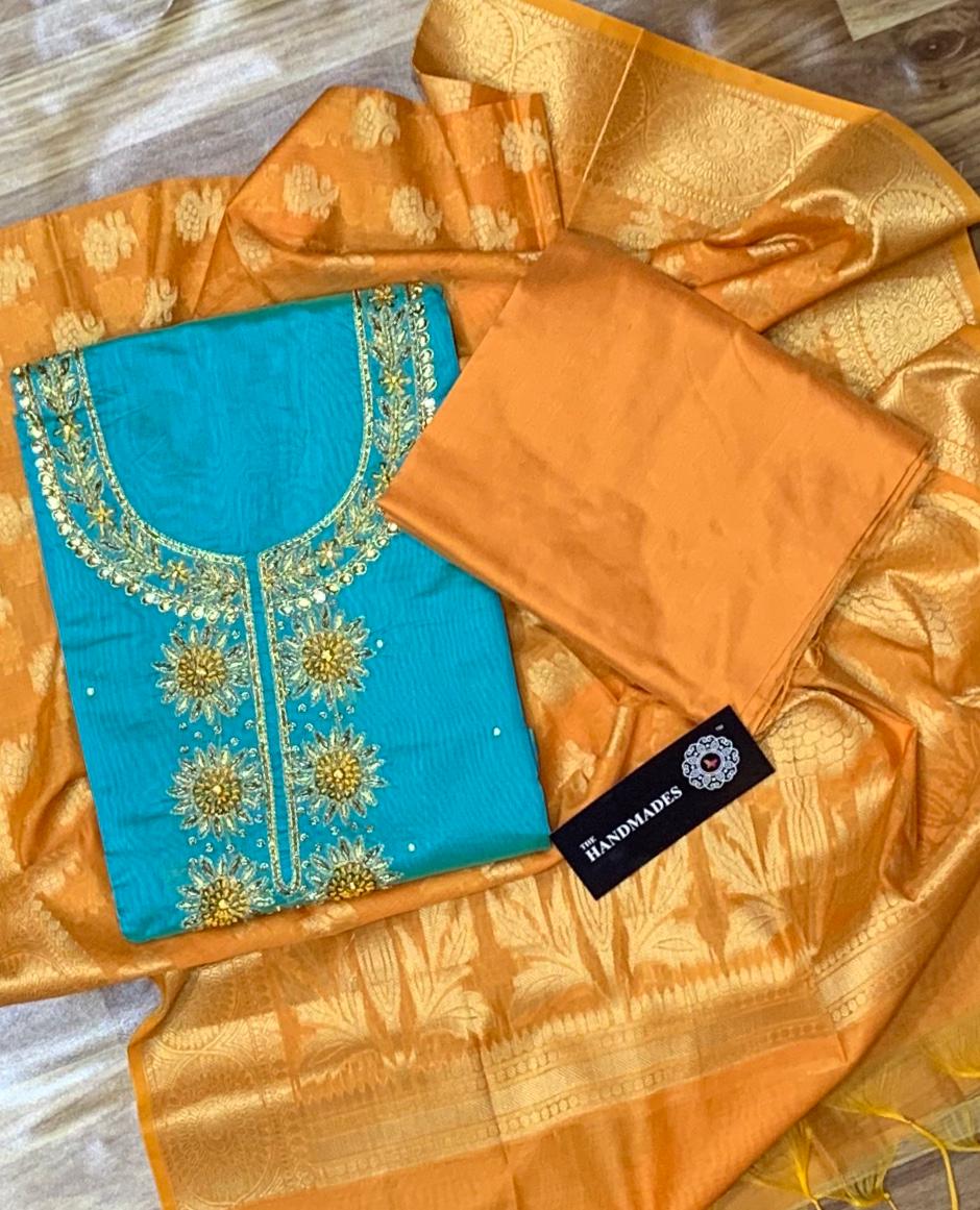 Handloom dress materials