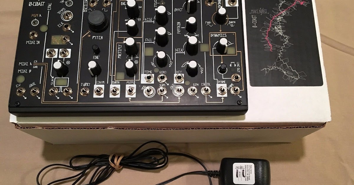 MATRIXSYNTH: Make Noise 0-Coast single voice patchable synthesizer