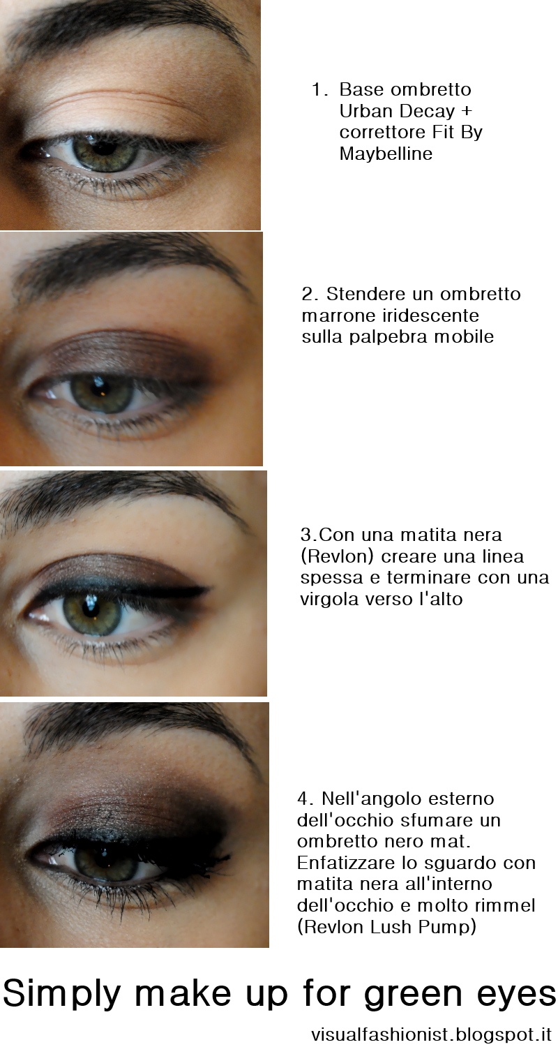Tutorial trucco occhi verdi semplice con palette Sleek edizione ...