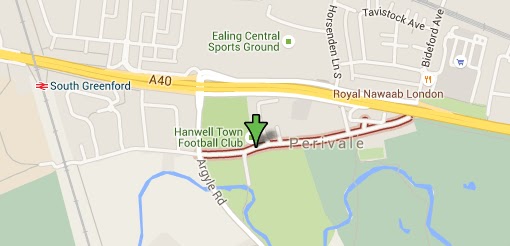 Pie and Mushy Peas: Hanwell Town FC