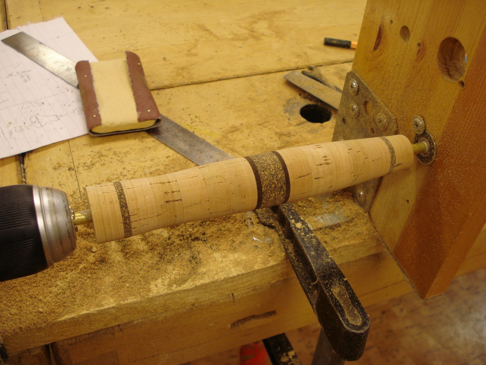 Rodbuilding-Piratefishing: The making of a fly rod handle