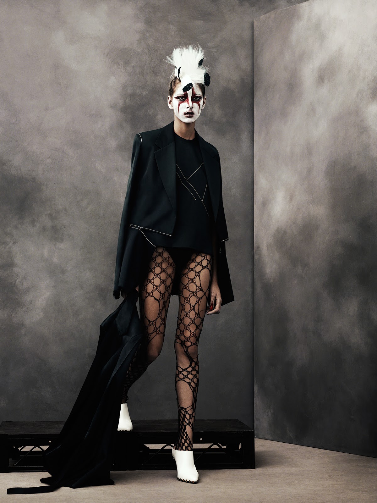 alice is a punk: alice metza by bjorn iooss for cr fashion book #8 ...