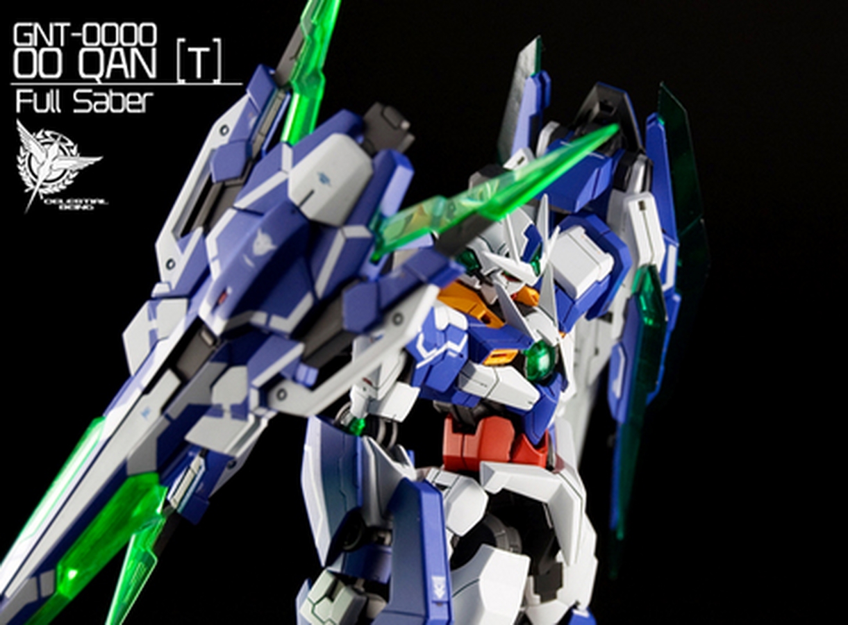 Custom Build: RG 1/144 00 Quanta + GN Sword IV Full Saber