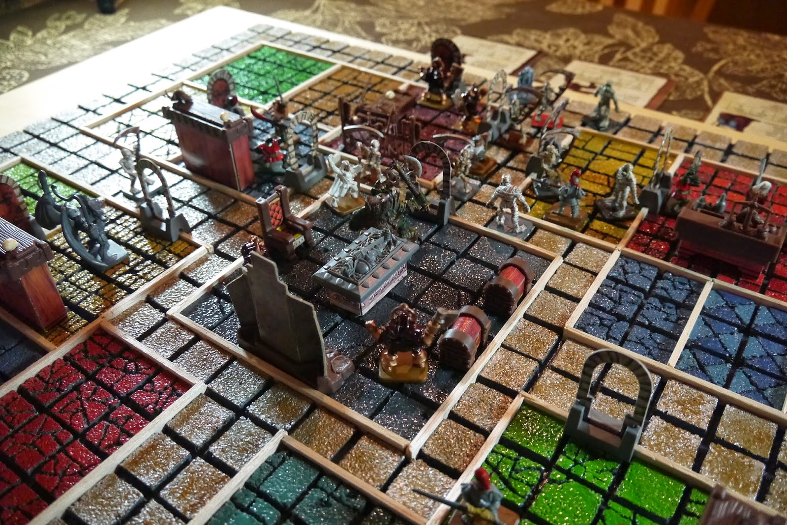 ADP's Gaming Closet: Custom HeroQuest Board