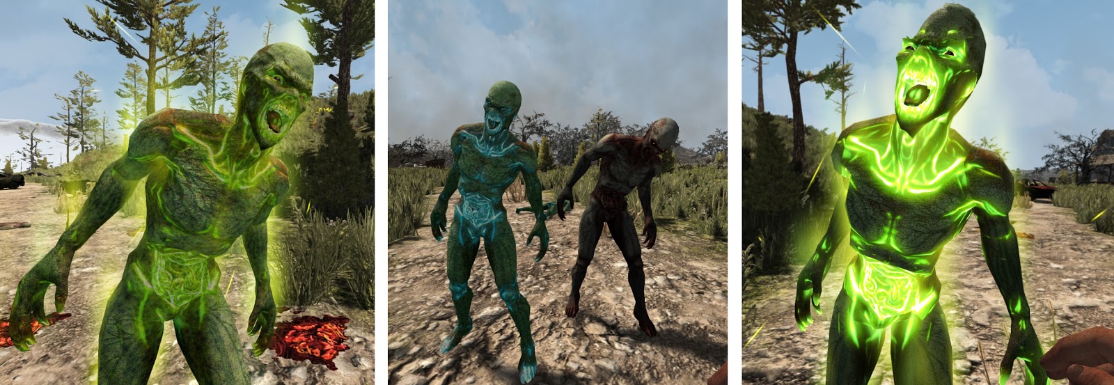7 Days to die texture overhaul: New Marlene zombie and radiated ferals!