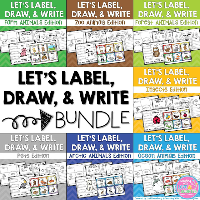 Teaching With Love and Laughter: Let's Label, Draw, and Write the Whole ...