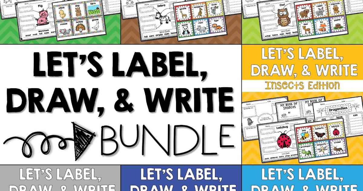 Teaching With Love and Laughter: Let's Label, Draw, and Write the Whole ...