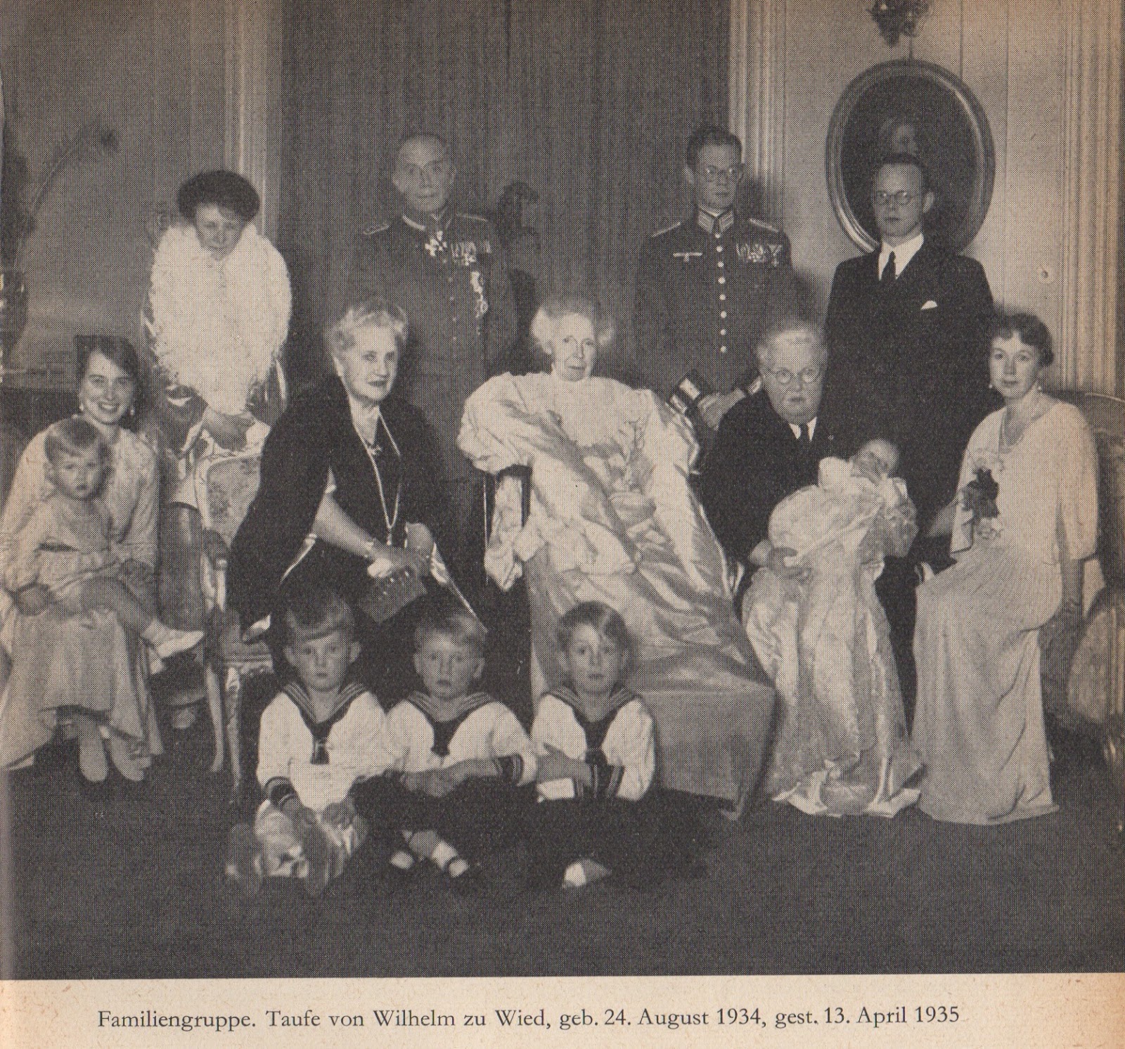 Royal Musings: A Wied Christening