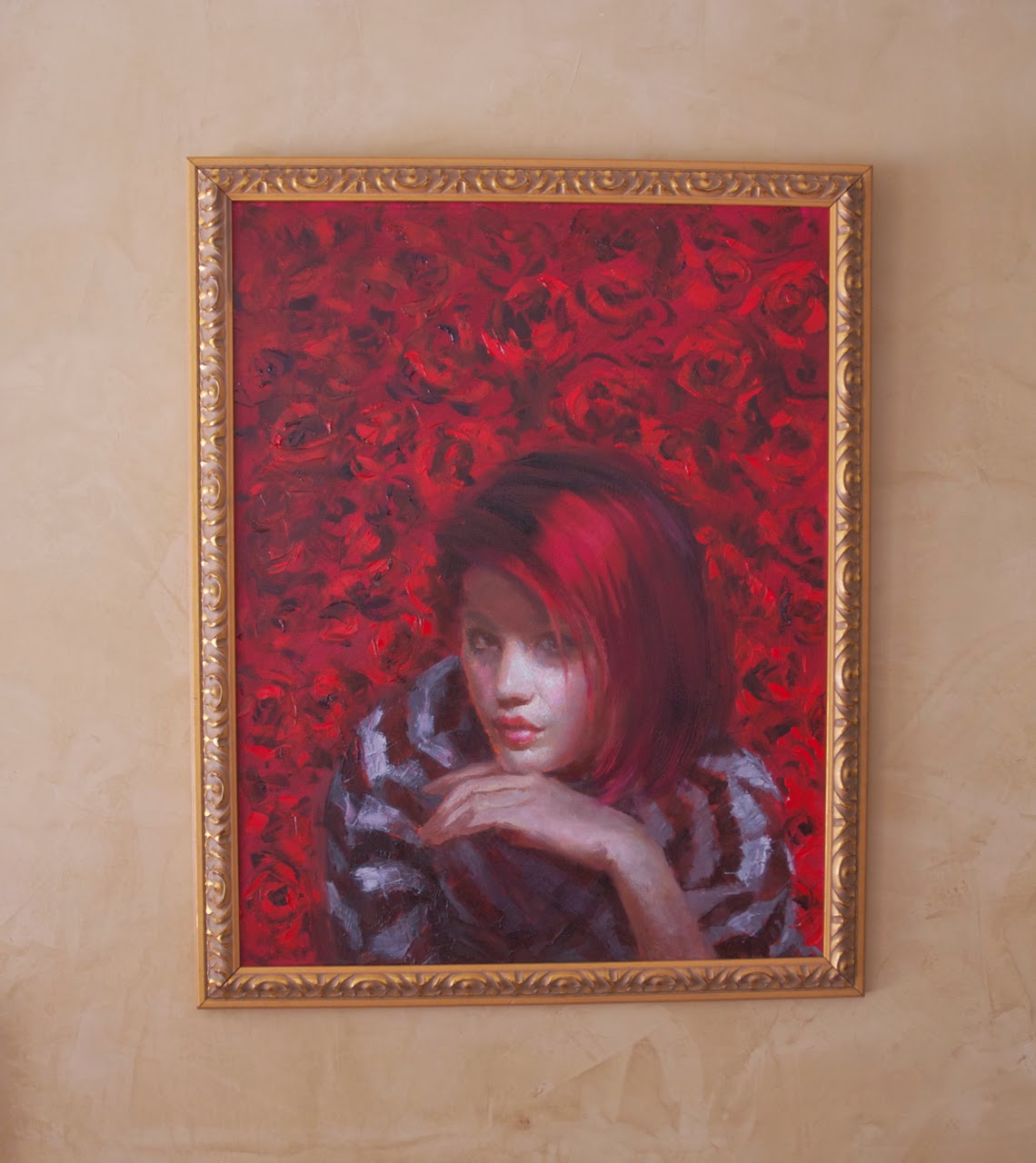 PORTRAIT PAINTING GOLD BY JOHANNA SPINKS: May 2014