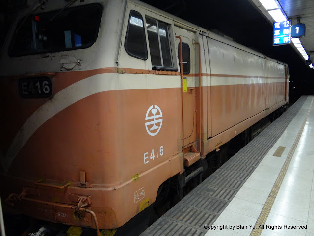 Blair's 鐵道攝影: E416電力機車 / TRA E416 Electric locomotive