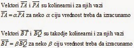 Matematika za poneti: VEKTORSKI RAČUN-PRIMENA-Primer 1