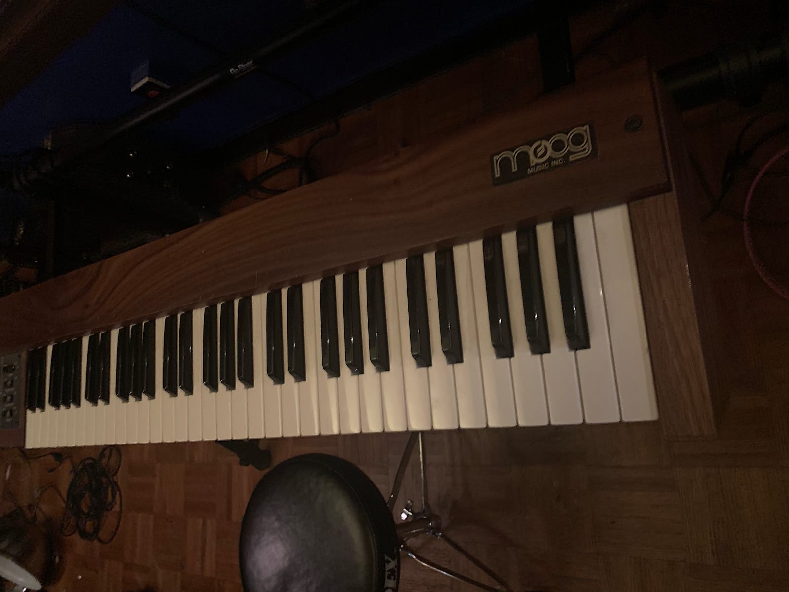 MATRIXSYNTH: Moog 953 Duophonic 61 Note Keyboard w Moon 598 CP CV Interface