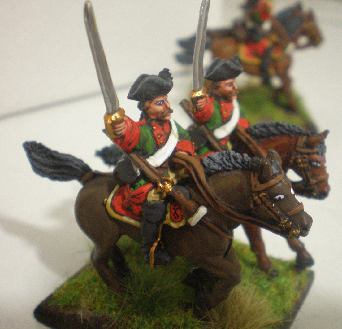 Kent's 28mm Painting SYW Project: SYW AUSTRIAN CAVALRY
