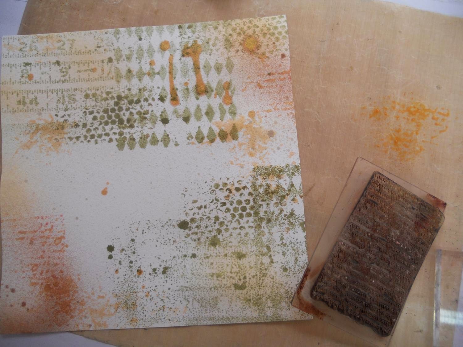 Homespun Scrapbooking: TUTORIAL: SPRAY MISTS - De"MIST"ify