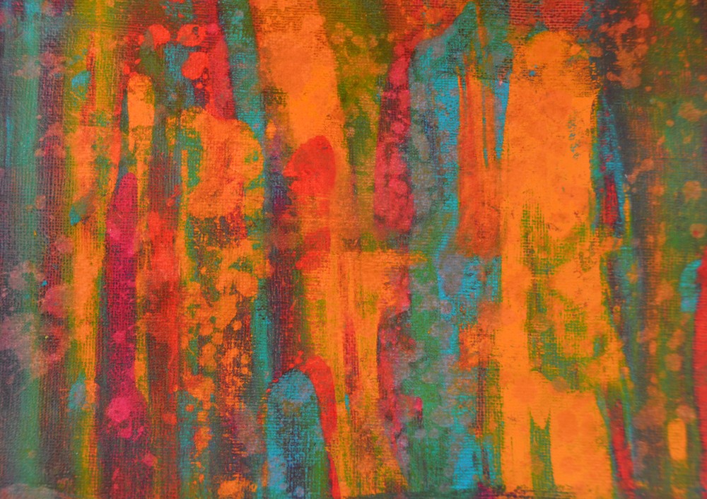 Emily Lagore: Water Spatter Paint Technique