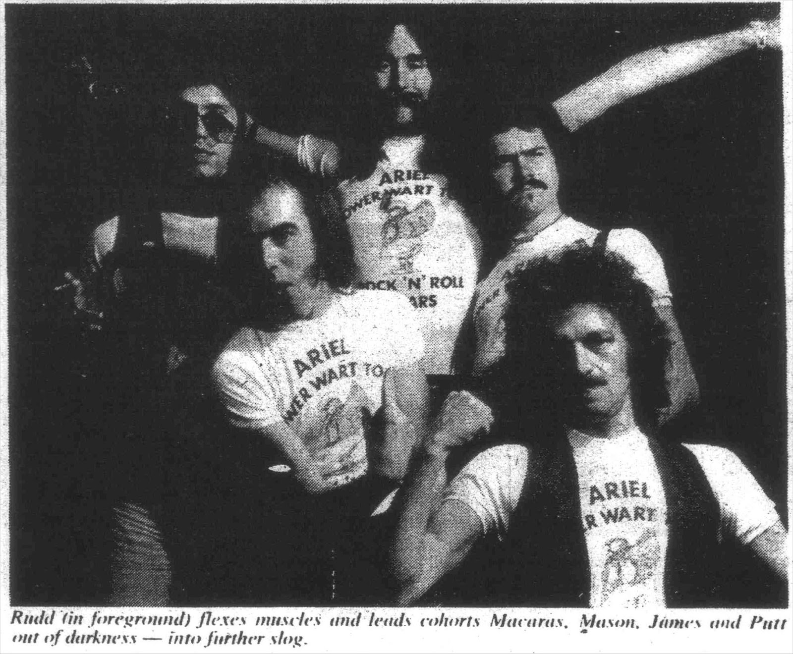 Rock On Vinyl: Ariel - Live In Concert (1977-78)