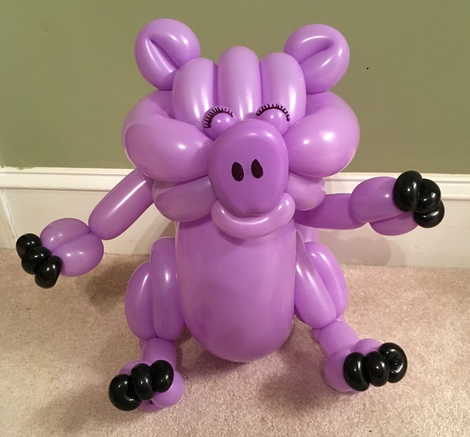 Daily Purple Pig: July 30 - Twistee Pig