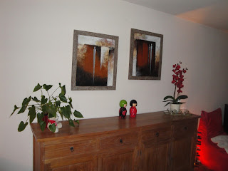 INLIJSTEN EN JE INTERIEUR: LIJST VAN STEIGERHOUT OM CANVAS DOEK