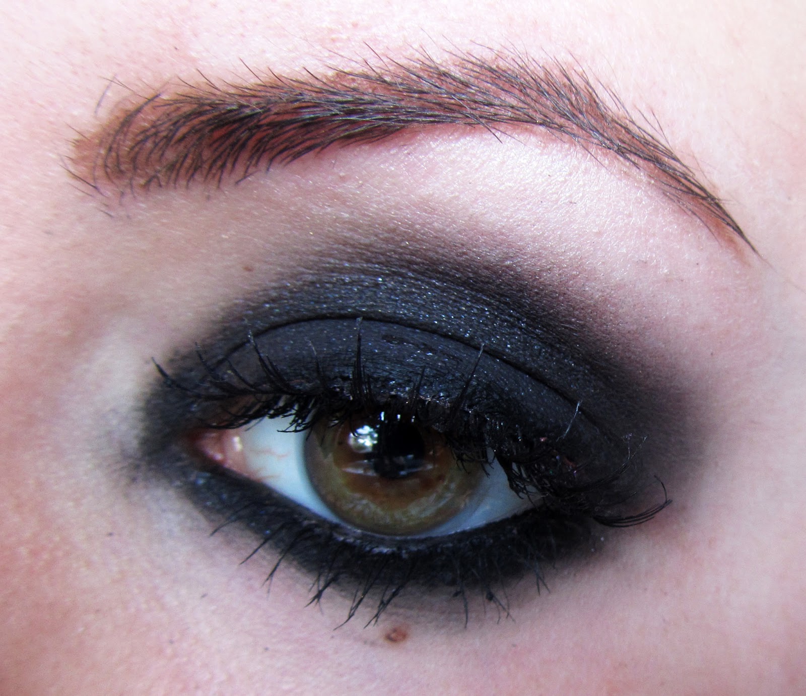 KITTENMOUSTACHE: Classic Black Smokey Eye Tutorial