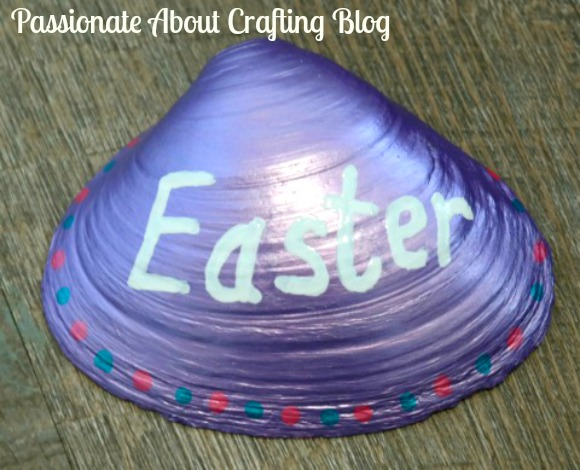 Passionate About Crafting : Kid's Crafts: Painted Seashells for Spring ...
