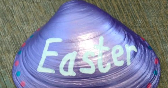 Passionate About Crafting : Kid's Crafts: Painted Seashells for Spring ...