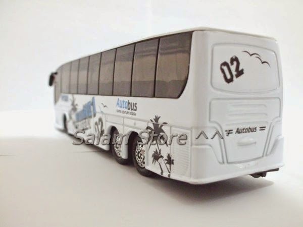 Miniatur Bis Autobus Putih - Istana MiniaturIstana Miniatur
