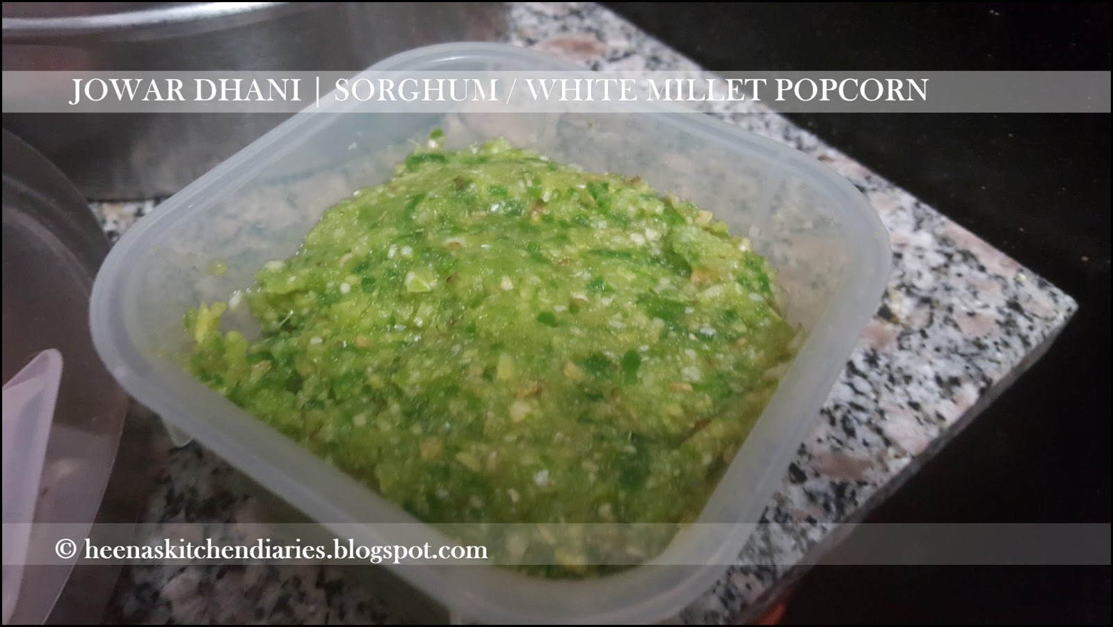 Heena's Kitchen Diaries: Masala Jowar Dhani | Sorghum-White Millet ...