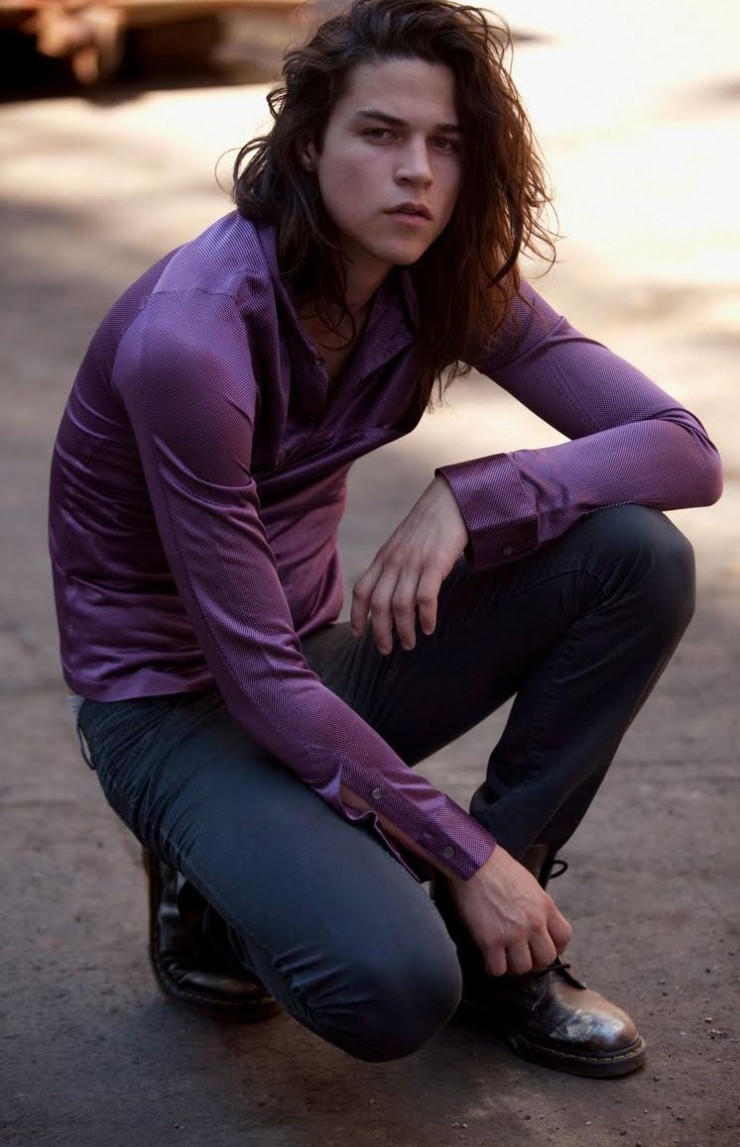 Male Model Universe: Miles McMillan - Model and Painter