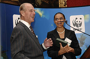 Marina Silva, uma cara de pau certificada pela WWF. | Blog do Coronel