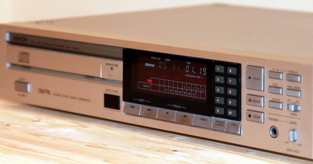 Denon DCD-1500 - Audio-CD проигрыватель в Московском магазине винтажной ...