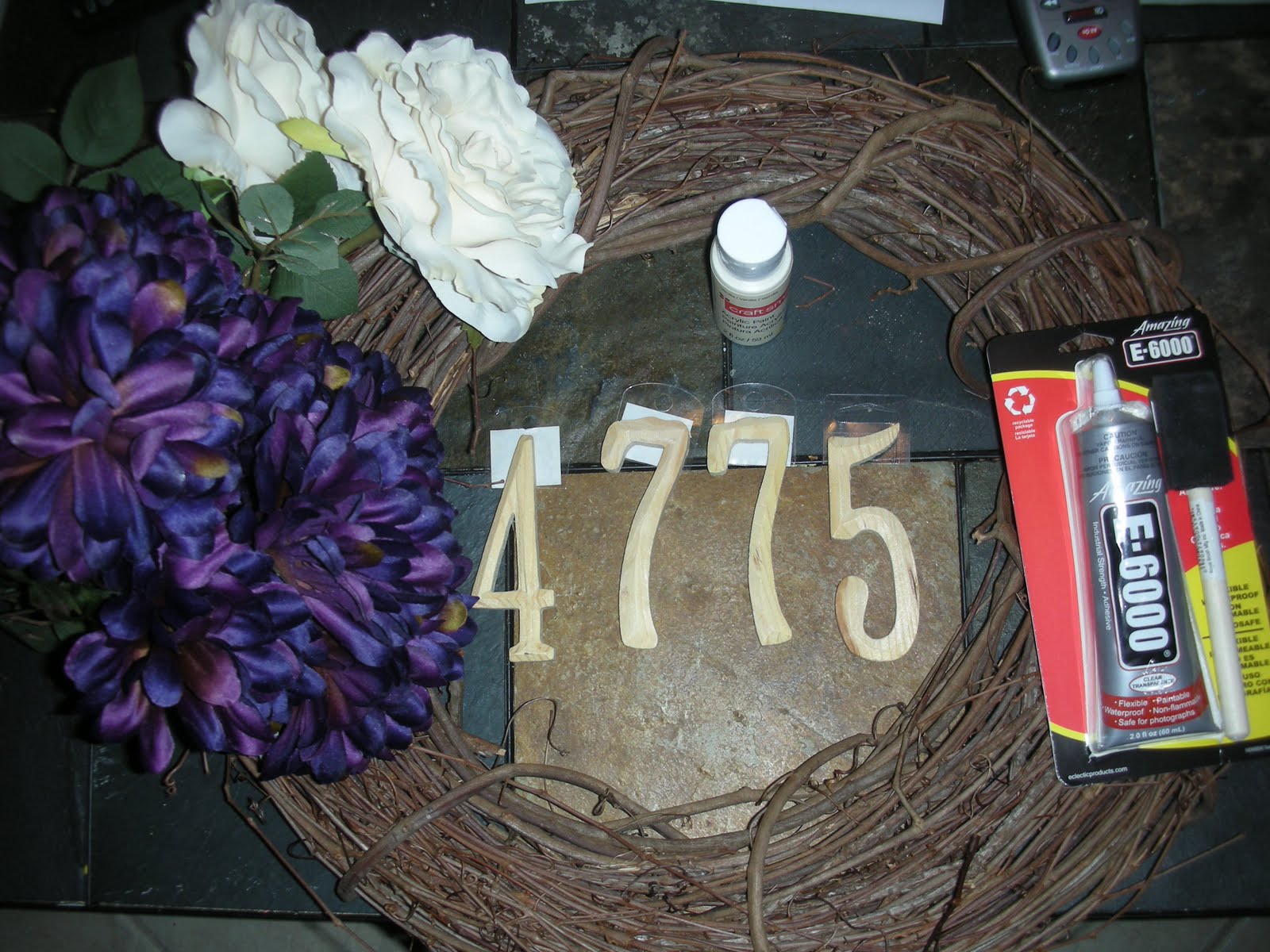 House Number Wreath | Tuesdays with Jacob