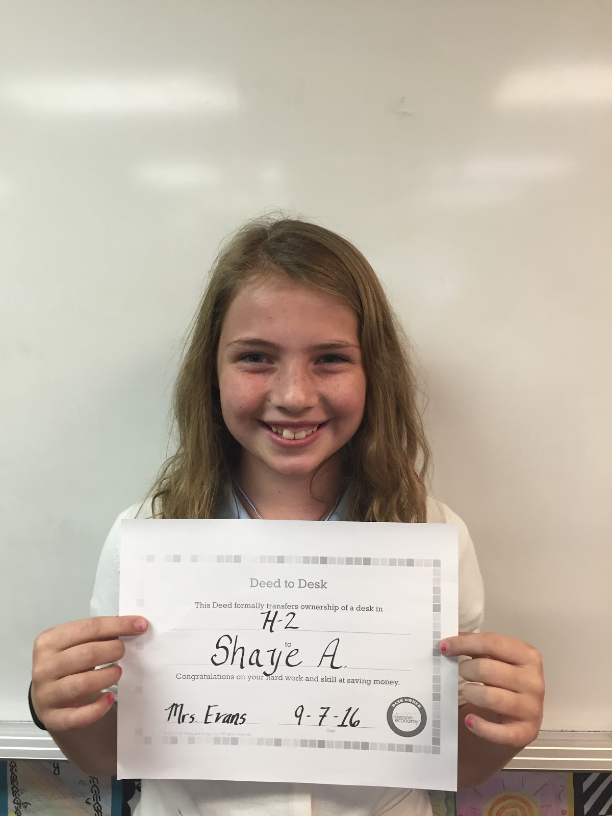 Team 6th Grade: September 2016