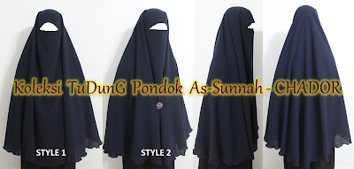 House of NiQaaBs: CHADOR - Tudung & NiQaab (2in1)