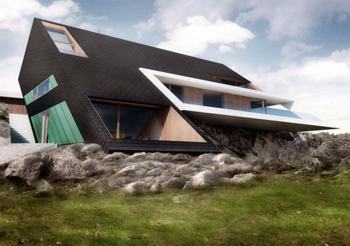 Unique Architecture Concept, Edge House by Mobius Architects | Amazing ...
