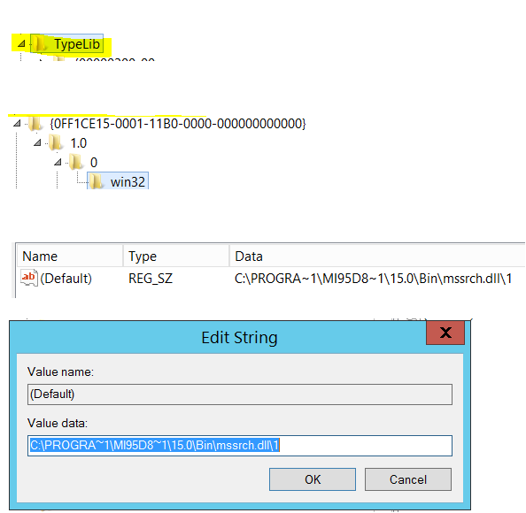 SharePoint: Sharepoint Search Error 0FF1CE15-013A-0000-0000 ...